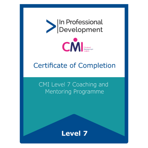 CMI Level 7 Coaching And Mentoring Programme Credly