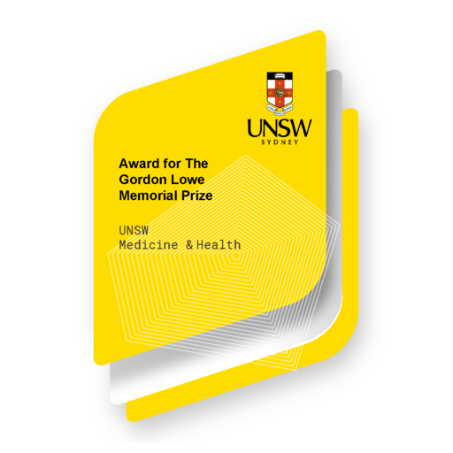 The Gordon Lowe Memorial Prize - Credly