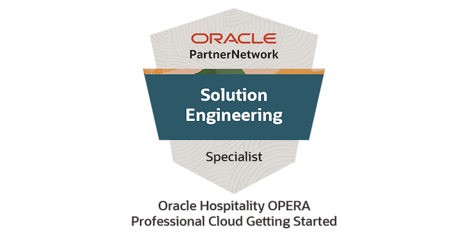 Oracle Hospitality OPERA Professional Cloud Getting Started Solution ...