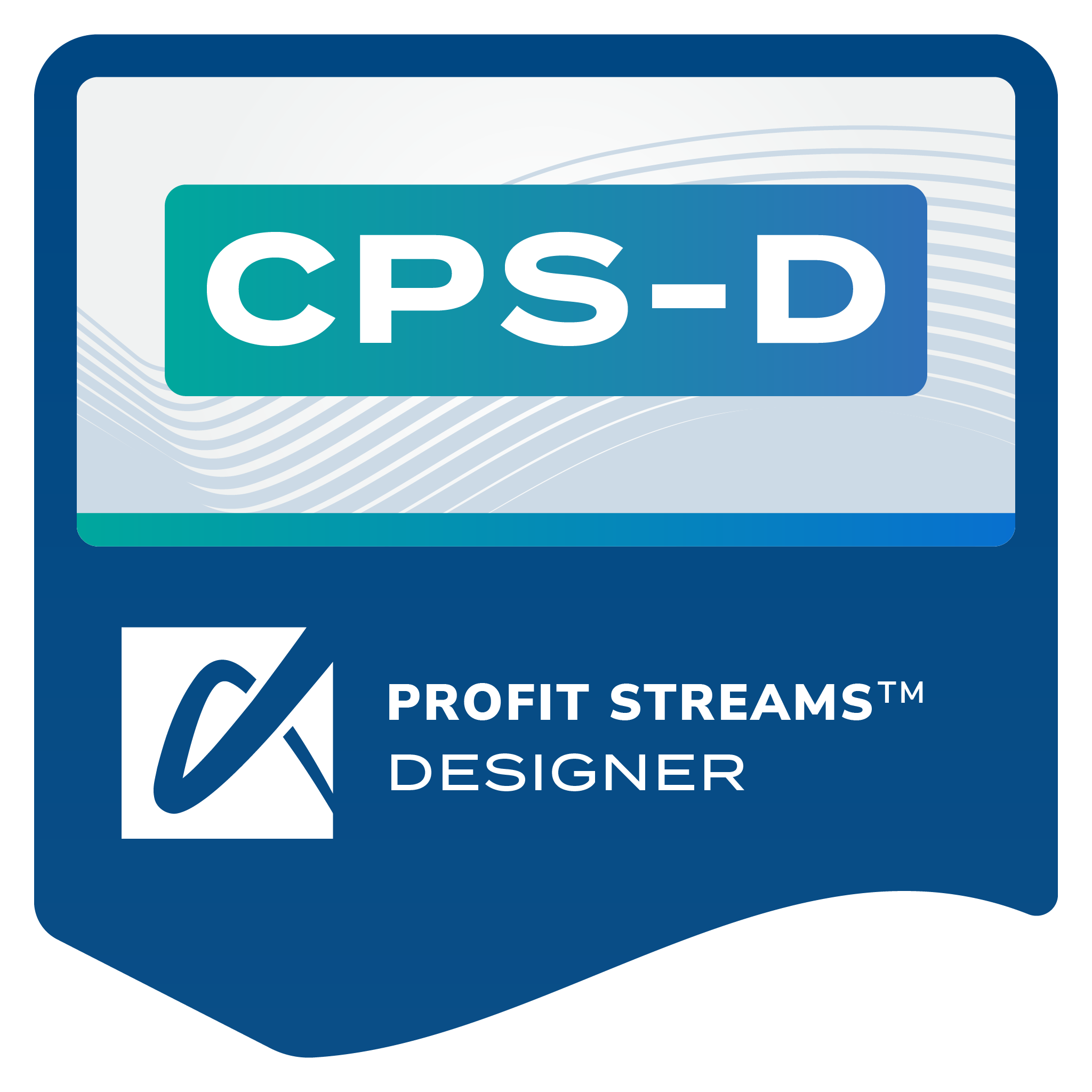 Certified Profit Streams™ Designer - Credly