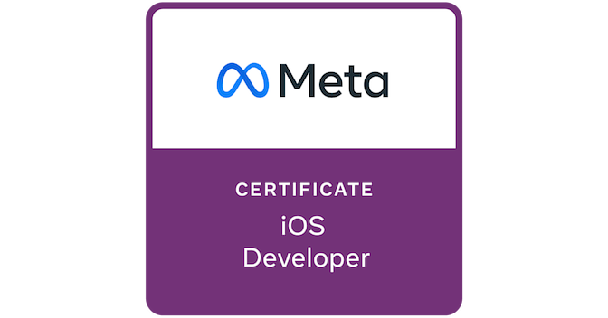 Meta iOS Developer Certificate - Credly