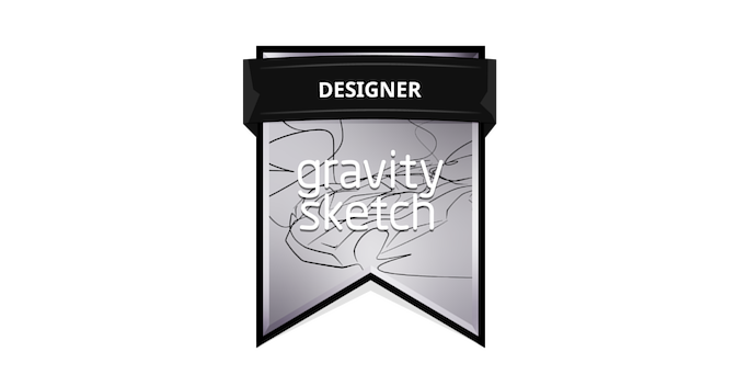 Gravity Sketch Certified Designer - Credly