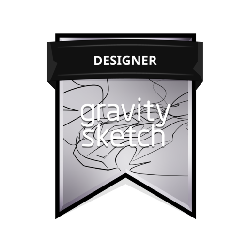 Gravity Sketch Certified Designer - Credly