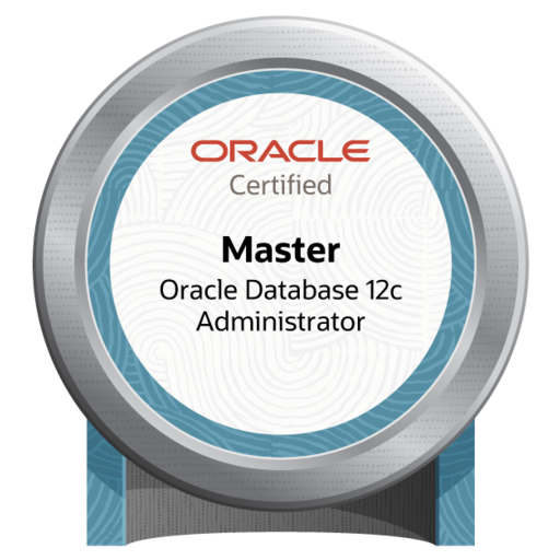 Oracle Database 12c Administrator Certified Master - JPN - Credly