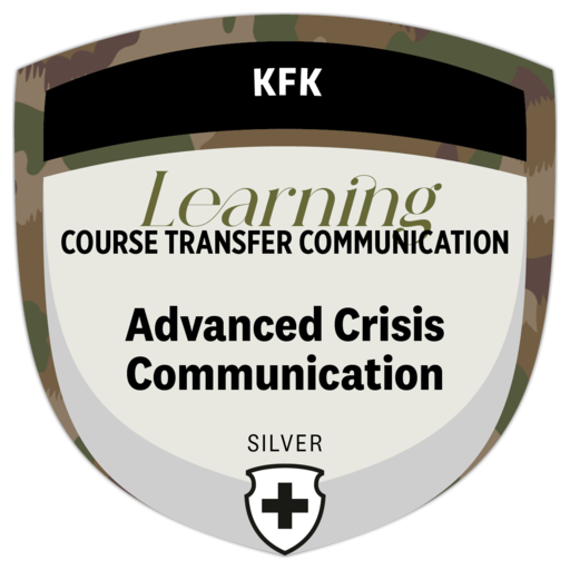 Advanced Crisis Communication - Credly
