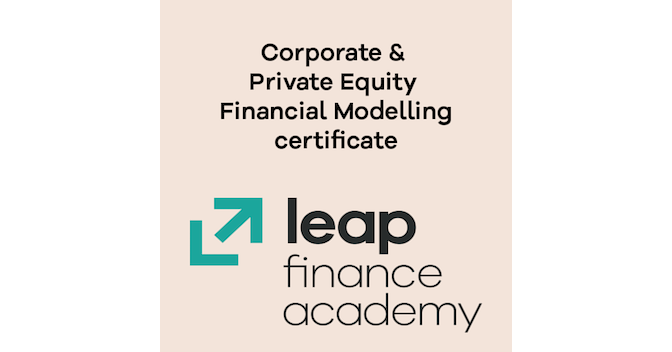 Corporate & Private Equity Financial Modelling - Credly