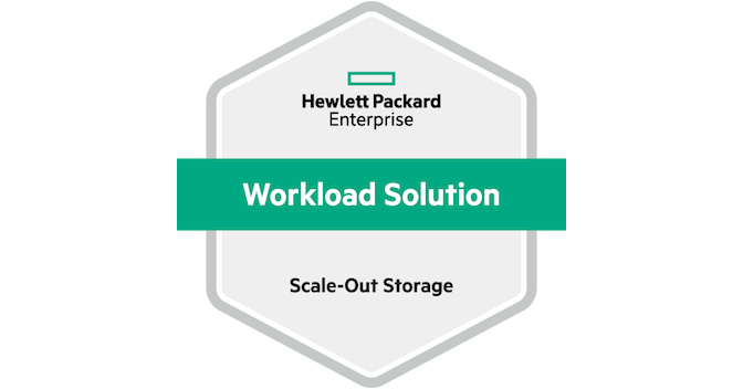 HPE Workload Solution Scale Out Storage - Credly