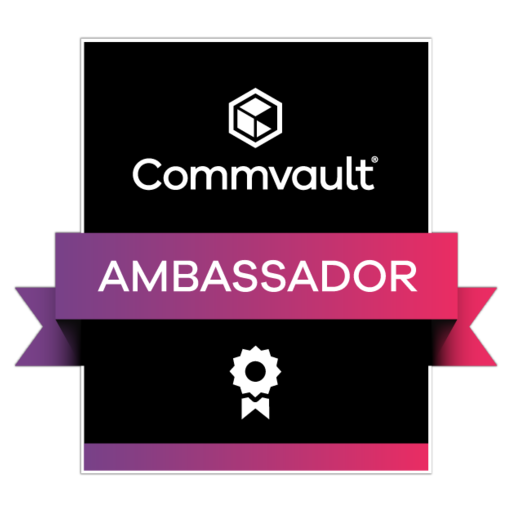Commvault Global Ambassador - Credly