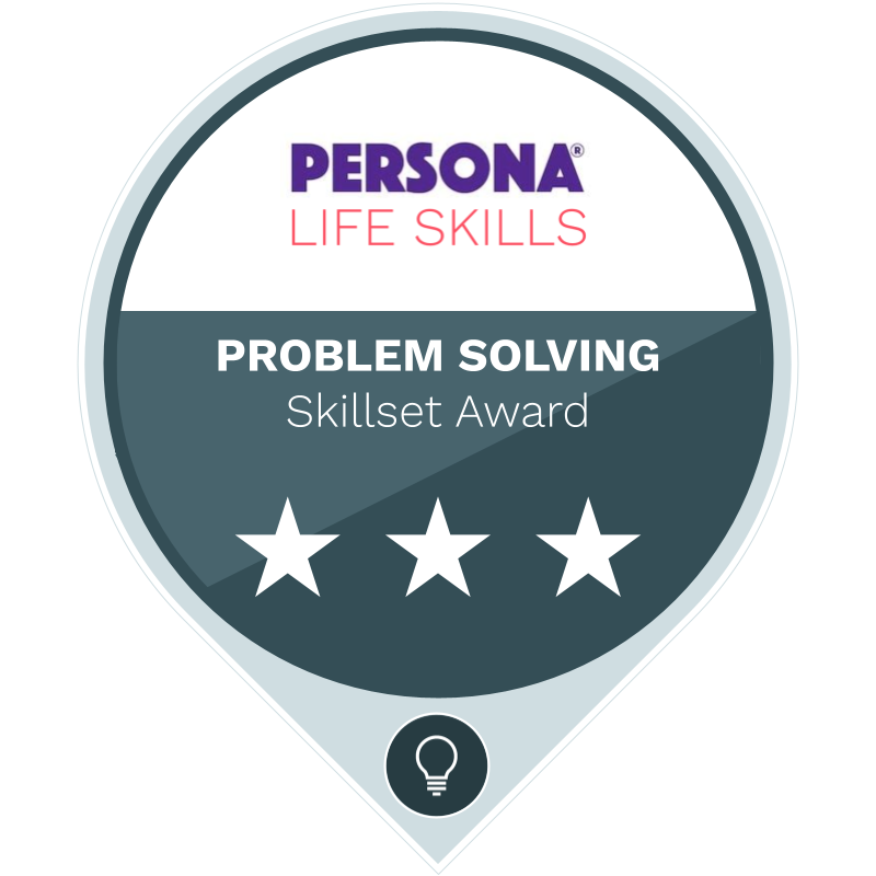 Persona Life Skills: Skillset 4 Award – Problem Solving: Challenge ...