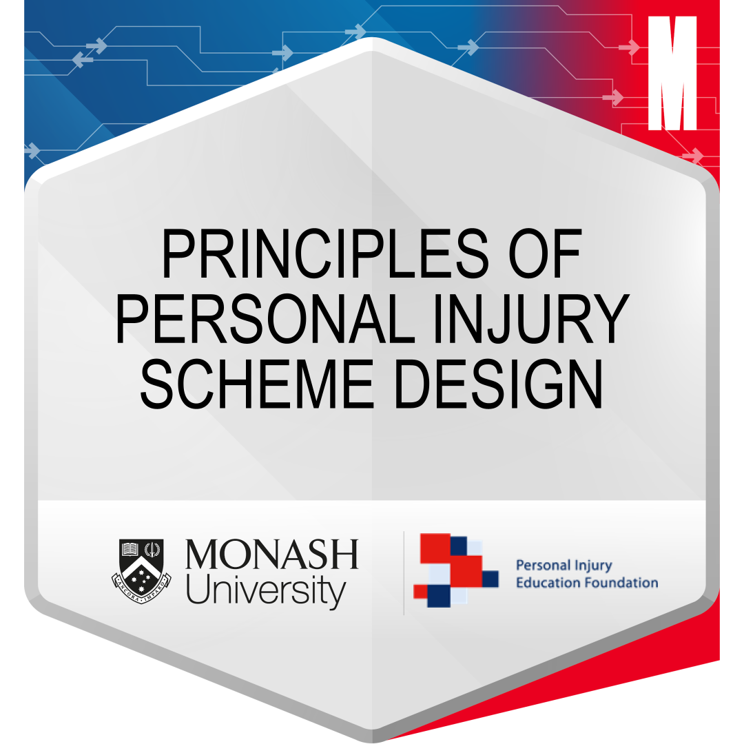 Principles of Personal Injury Scheme Design - Credly
