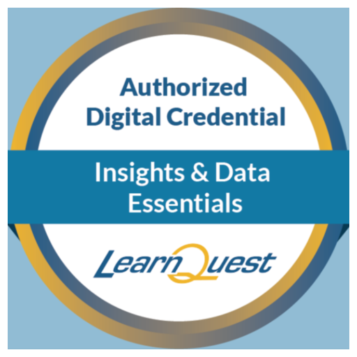 CapGemini Insights and Data Essentials - Credly