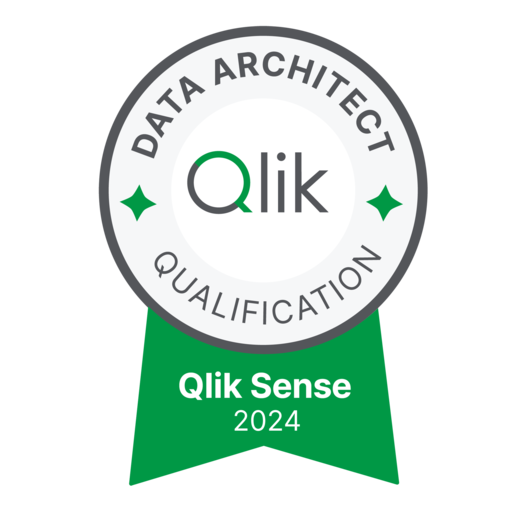 Qlik Sense Data Architect Qualification 2024 - Credly Qlik Sense Data Architect Qualification 2024 - Credly