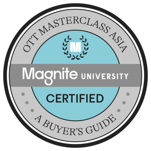 Magnite University Certified: OTT Masterclass Asia - Credly