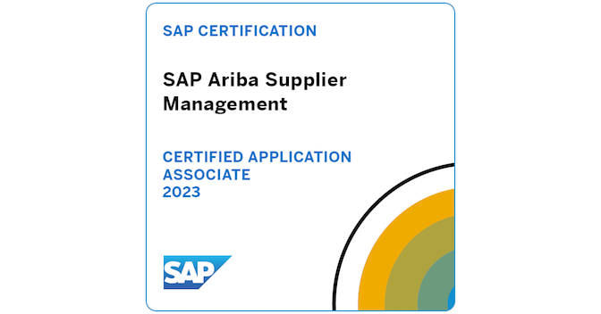 SAP Certified Application Associate - SAP Ariba Supplier Management ...