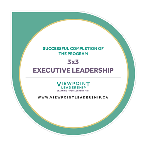 3x3 Executive Leadership - Credly