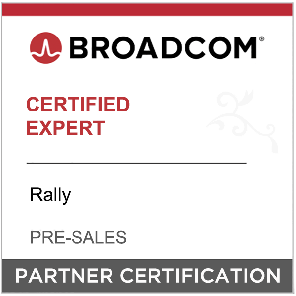 Broadcom Partner Certification - Certified Expert - Rally Software ...