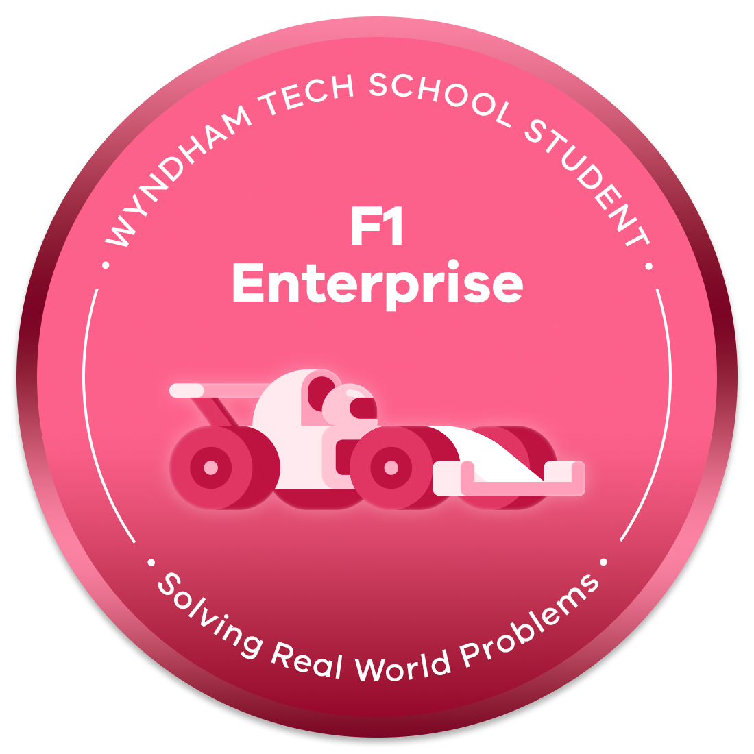 Student Solving Real World Problems F1 Engineering Credly