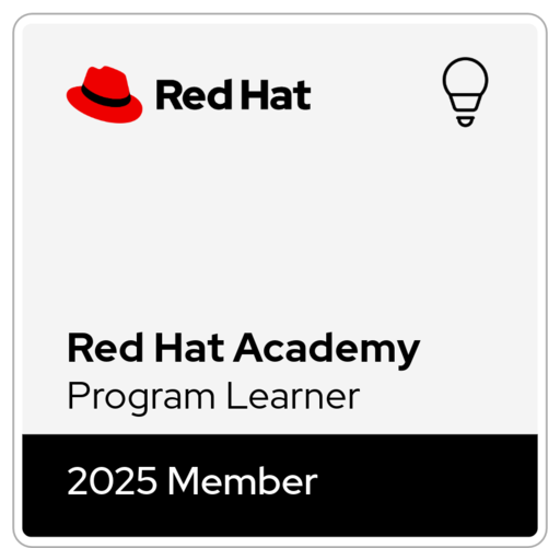 2025 Red Hat Academy - Program Learner - Credly