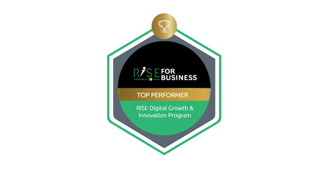 BCG RISE for Business Top 2 - Top Performer - Credly
