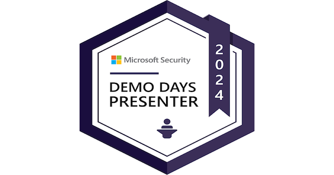 Microsoft Security Demo Day Presenter 2024 - Credly