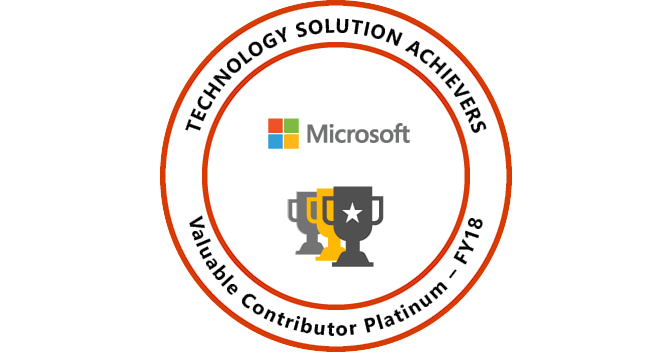 Valuable Contributor Platinum - Credly