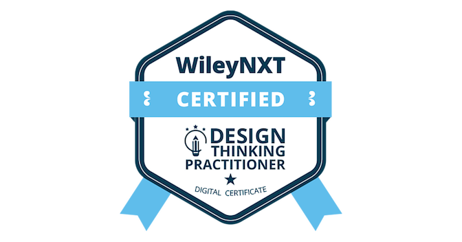 Wiley Certified Design Thinking Practitioner - Credly