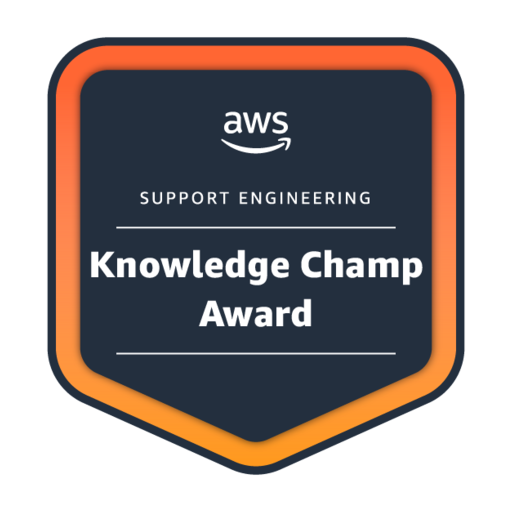 Knowledge Champ Award - Credly