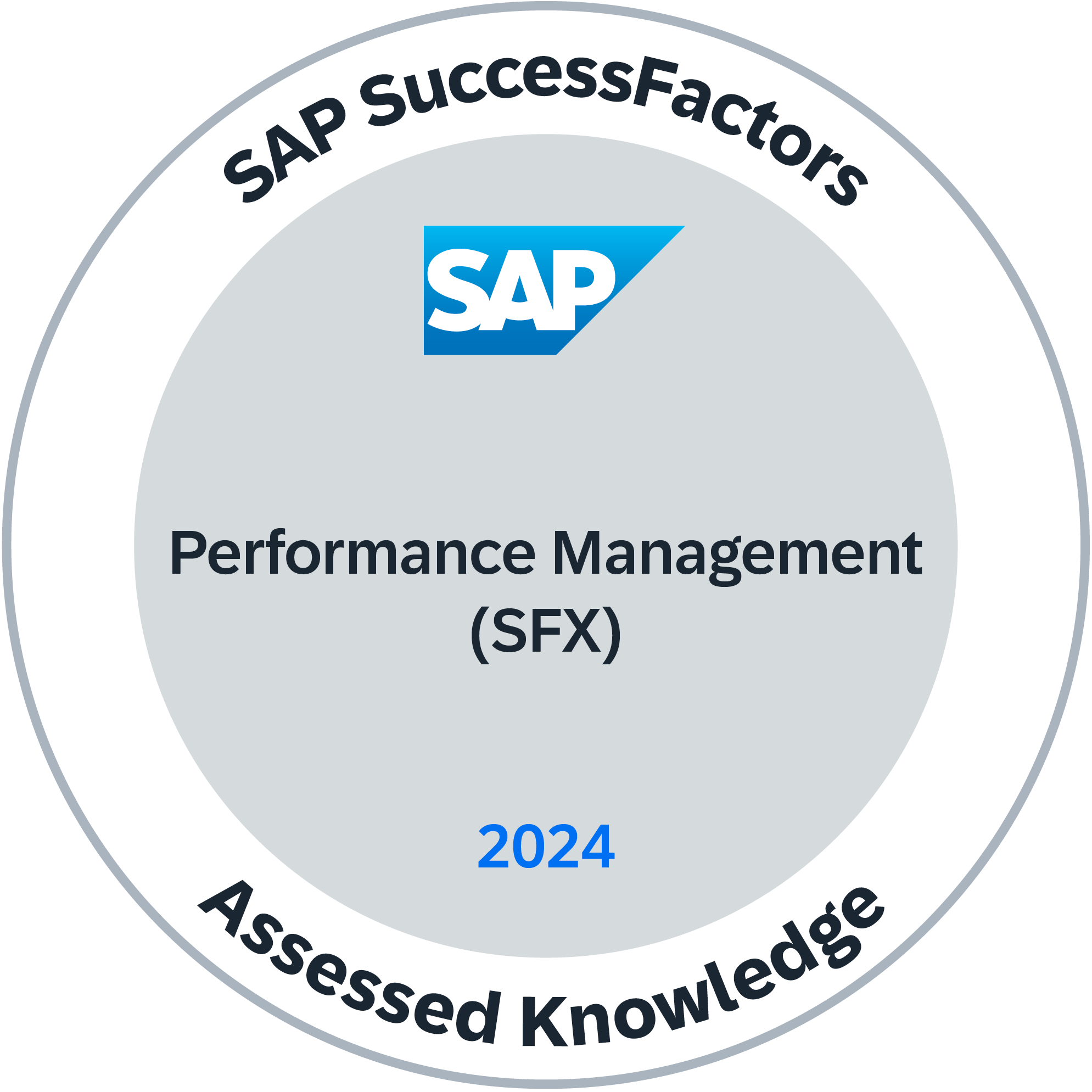 SAP Product Knowledge 2024 - SAP SuccessFactors Performance Management ...