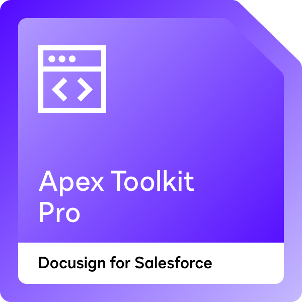 Docusign for Salesforce Apex Toolkit Pro - Credly