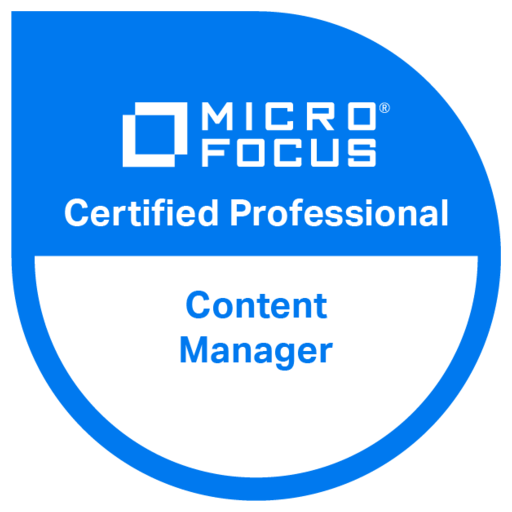 Content Manager v9.3 Certified Professional - Credly
