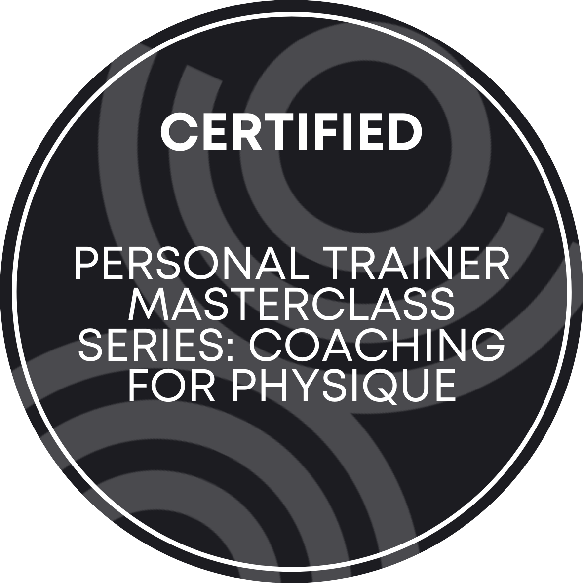 Personal Trainer Masterclass Series: Coaching for Physique - Credly