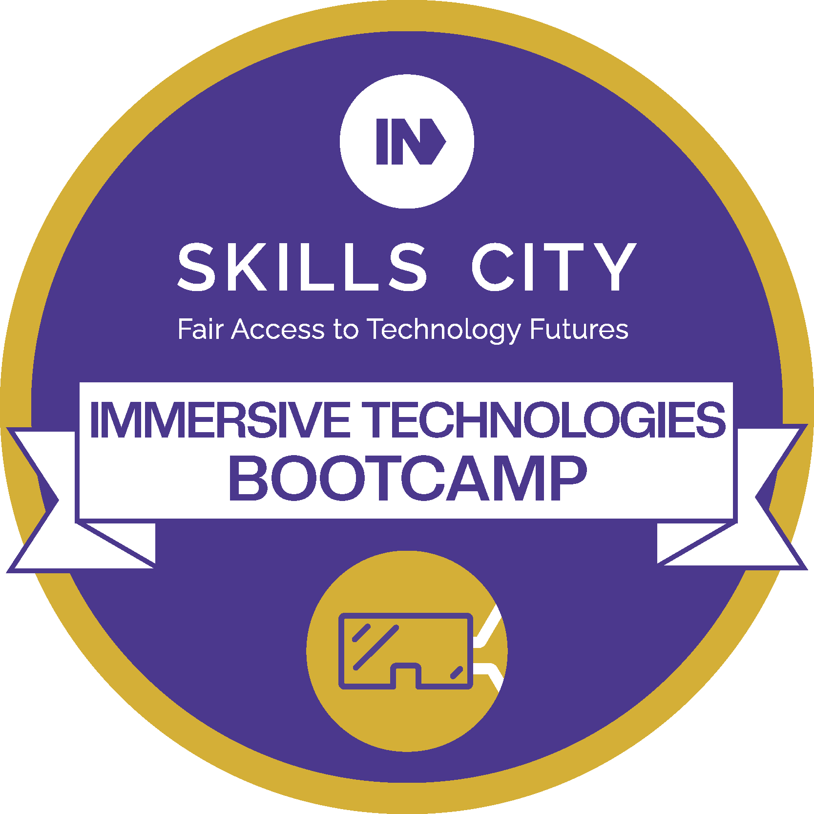 Skills City Immersive Technologies Gold - Credly
