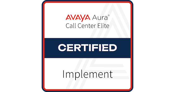 Avaya Aura® Call Center Elite Implement Certified - Credly