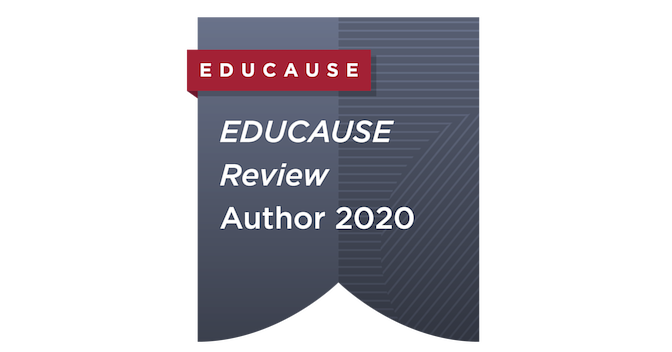 EDUCAUSE Review Author 2020 - Credly