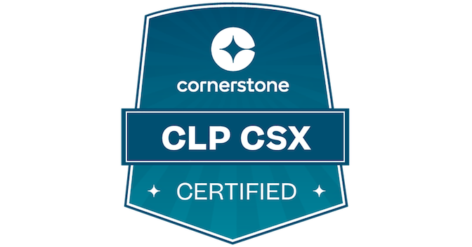 Cornerstone Custom Login Page Certified - Credly