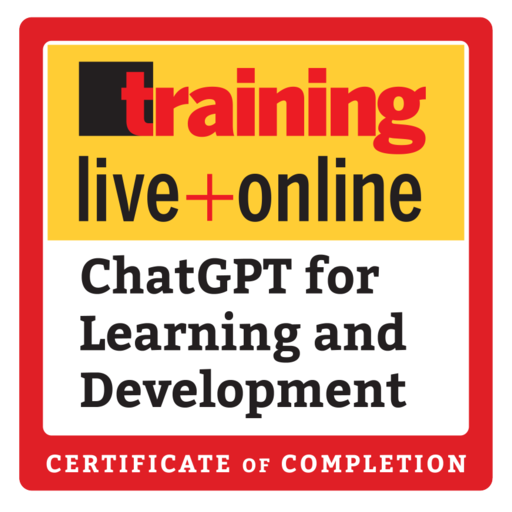 ChatGPT for Learning and Development (January 2024) - Credly