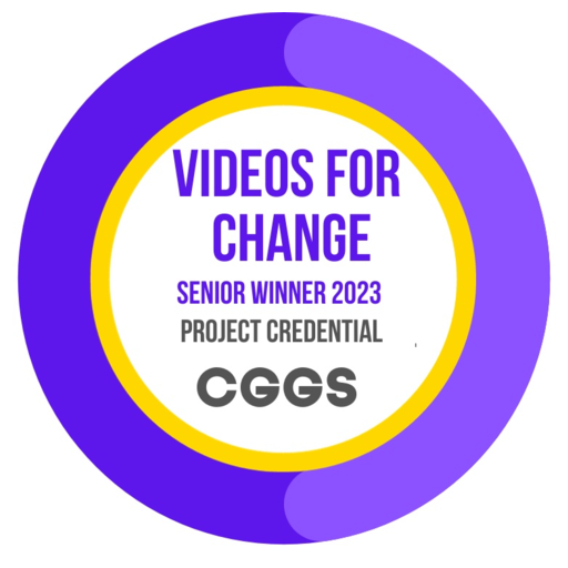 Videos for Change Senior Winner 2023 - Credly