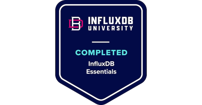 InfluxDB Essentials - Credly