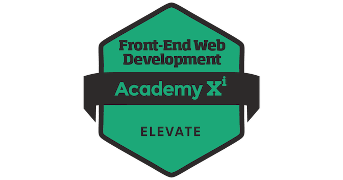 Front-End Web Development Elevate - Credly