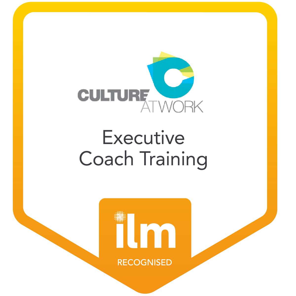 Executive Coach Training - Culture at Work Limited - Credly