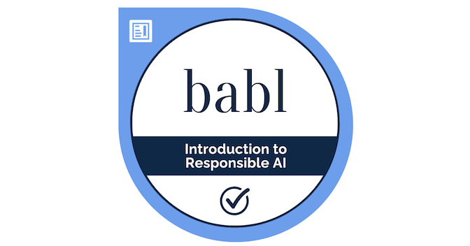 Introduction to Responsible AI - Credly