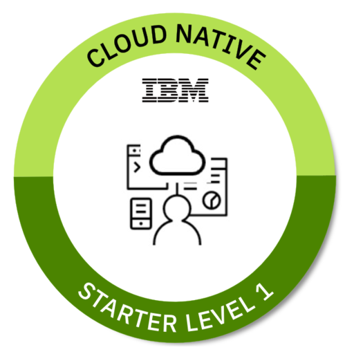 Cloud Native Starter Level 1 - Credly