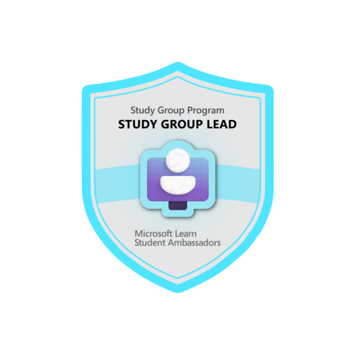 Microsoft Learn Student Ambassadors Study Group Lead - Credly