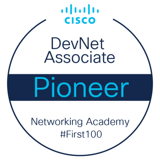 DevNet Associate Instructor Pioneer - Credly