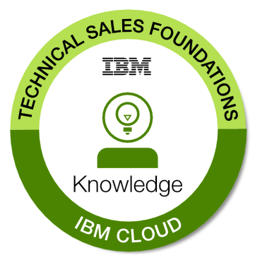 Cloud Technical Sales Foundations - Credly
