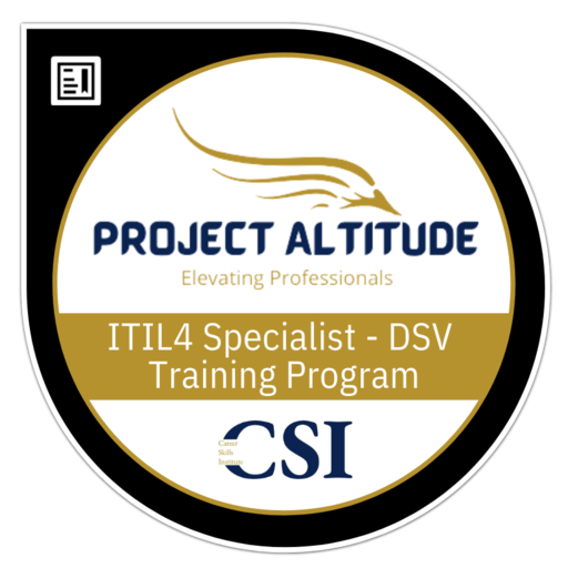 ITIL® 4 Specialist: Drive Stakeholder Value (DSV) - Training Program - Credly