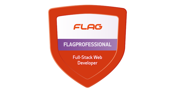 FLAGProfessional Full-Stack Web Developer - Credly