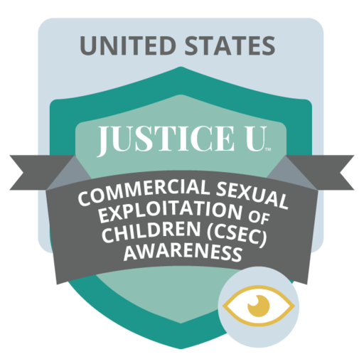Justice U Commercial Sexual Exploitation of Children (CSEC) Awareness ...