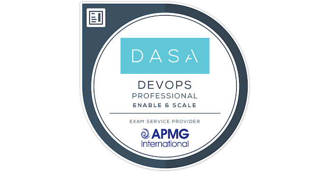 DASA DevOps Enable and Scale - Credly