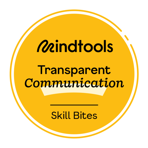 Transparent Communication - Credly